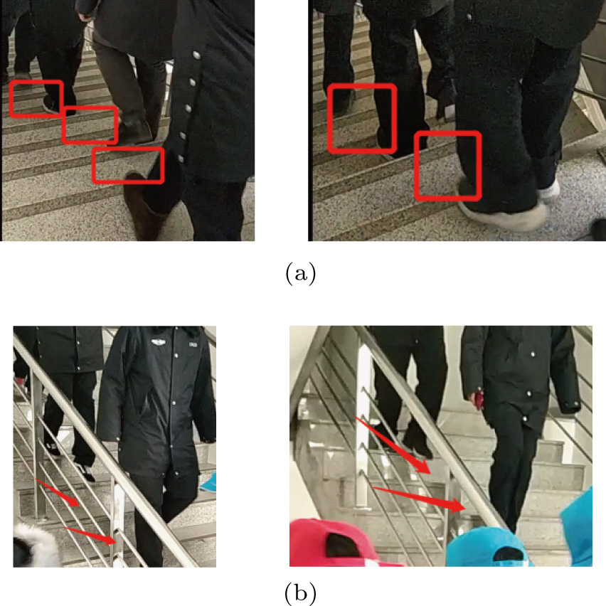 Analyzing floor-stair merging flow based on experiments and simulation